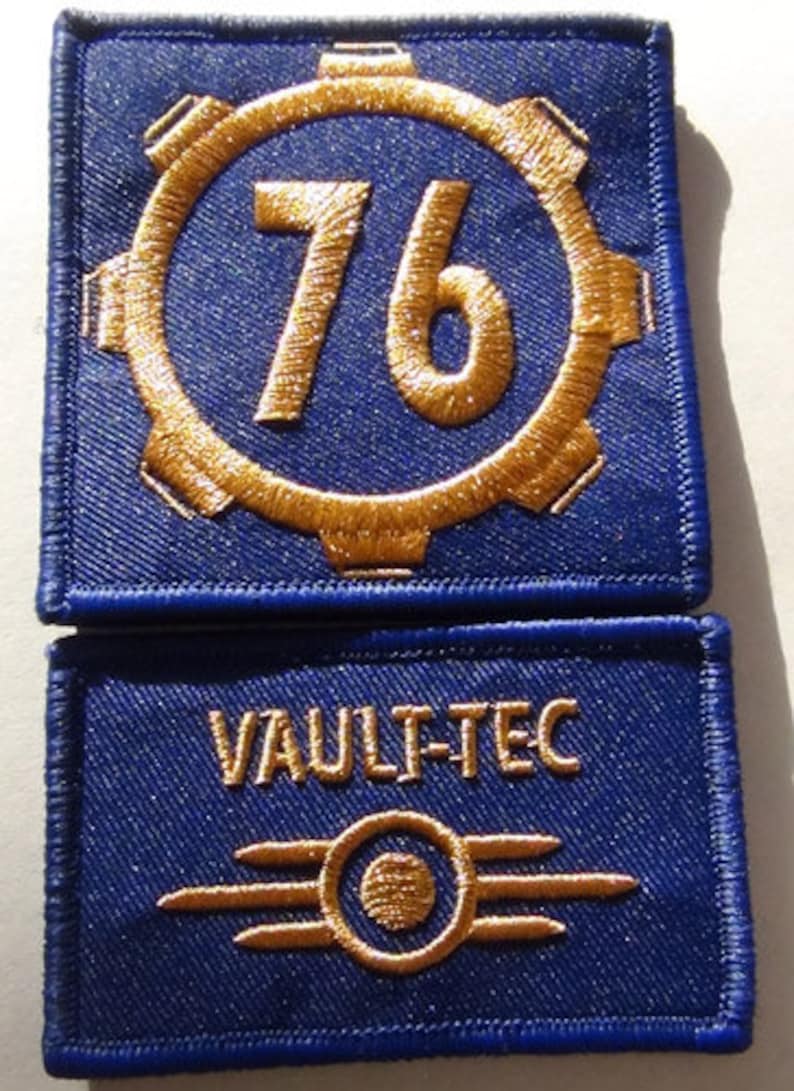 Vault-tec Fallout Insipried Patch Cosplay 3x2 | Etsy