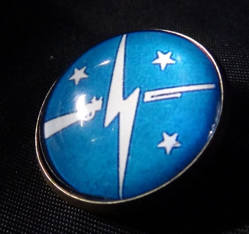 Fallout Inspired Vault Vintage Looking Bronze Cosplay Pin With - Etsy