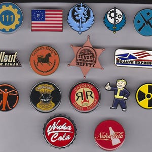 Fallout Inspired Vault Vintage New Vegas Looking Bronze, Metal Cosplay ...