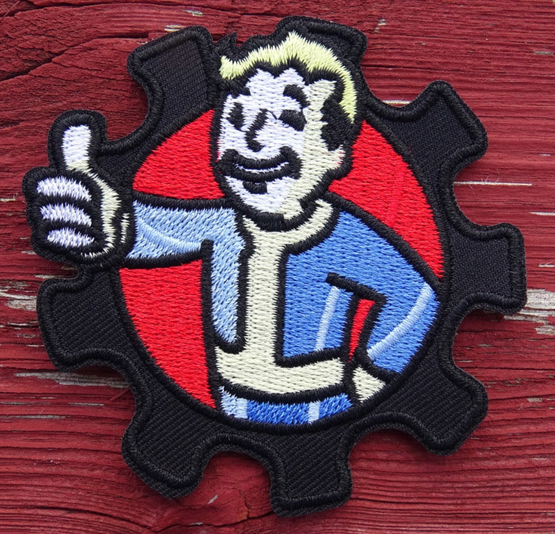 Fallout Inspired Fallout Boy Vault Door Style Patch With 3x3 Cosplay ...