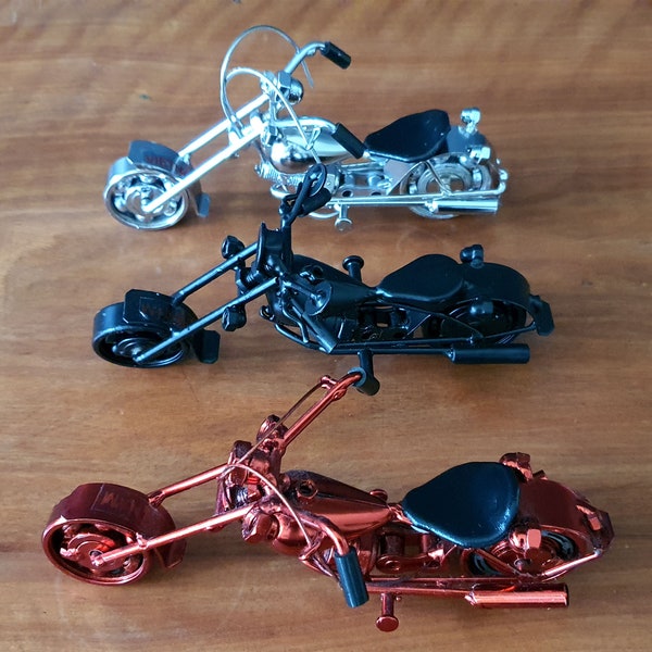 Miniature Harley Davidson Motorcycle - Etsy
