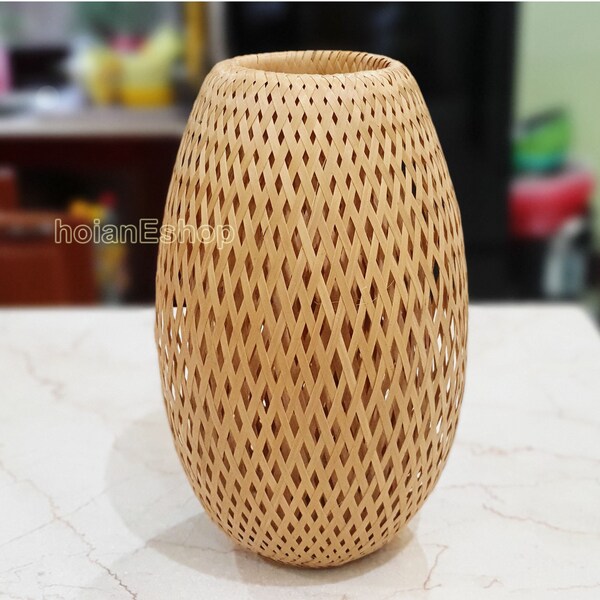 Bamboo Lampshade - Etsy