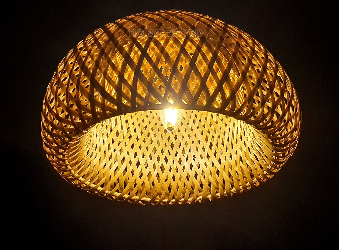 Bamboo Lamps Bamboo Ceiling Light for Living Room Decor Kitchen Decor ...