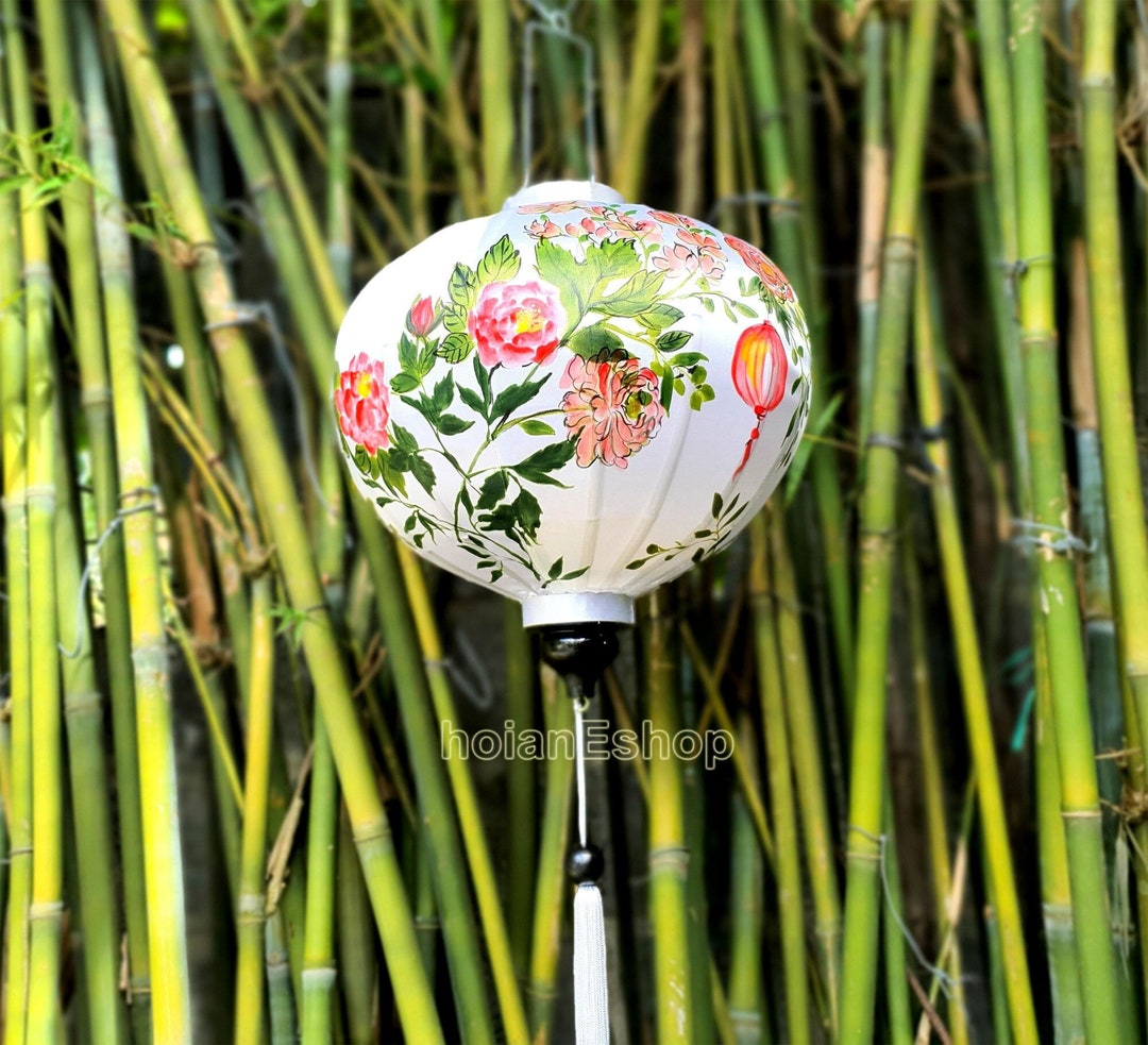 Custom Made Lanterns - Handpainted Lanterns 45cm - Vietnamese Hoi an ...