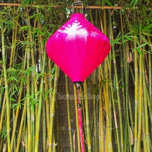 Pink Silk Lantern for Wedding Party Decorations, Restaurant Decor ...
