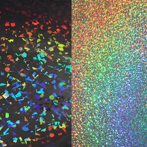 Custom Neon Vinyl Holo Glitter Decal Holographic Name - Etsy