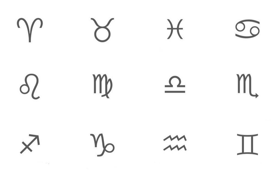 Holographic Vinyl Zodiac, Neon Star Sign Decals, Horoscope Decals ...