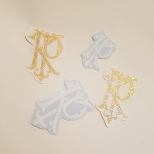 Vinyl Monogram, Monogram Decals, Initial Decals, Customized Unique ...