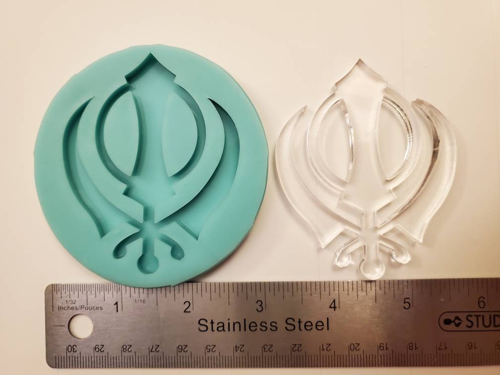 Khanda Mold Sikh Keychain Mold Khanda Sikh Symbol Mold - Etsy