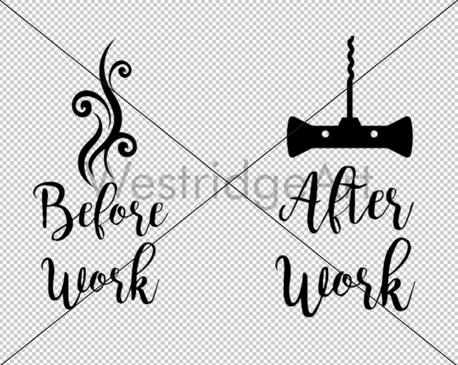 Before Work Svg After Work Svg Coffee Mug SVG Wine Glass | Etsy