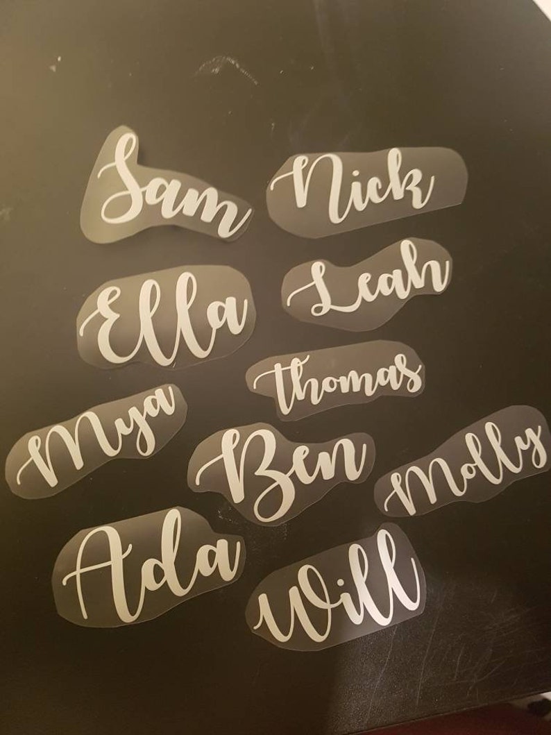 Custom Iron on Letter Decal Iron on Name Decal T Shirt Iron | Etsy