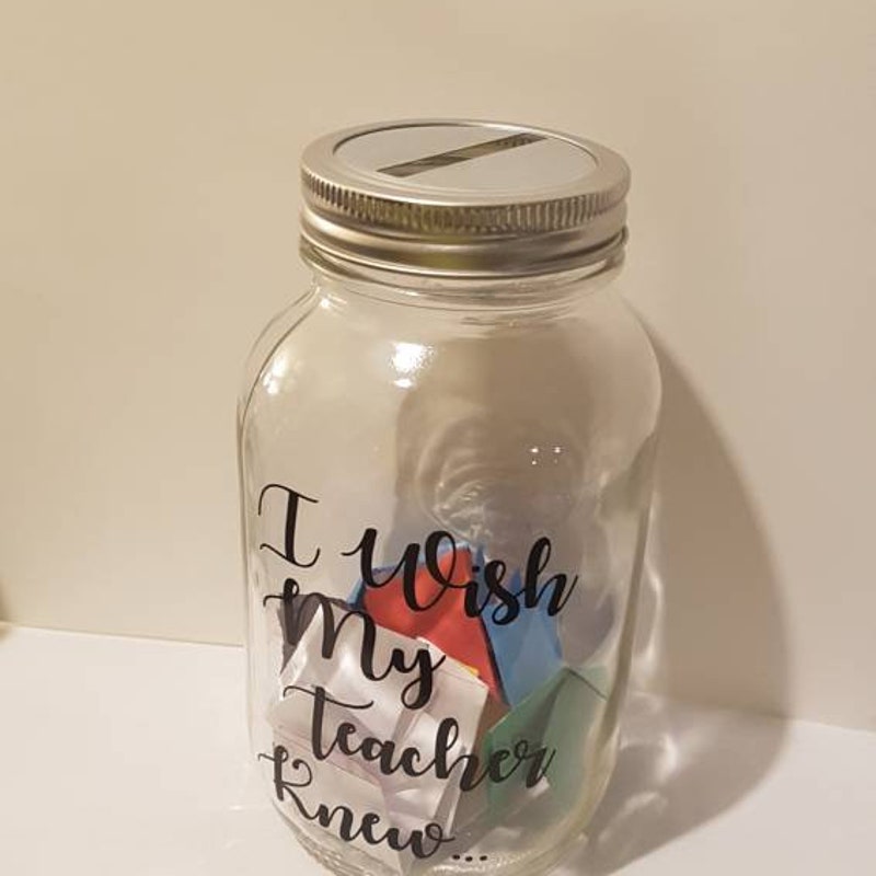 Teacher Jar - Etsy