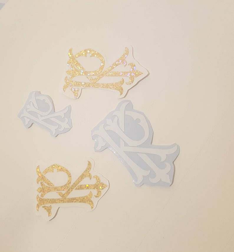 Iron on Monogram Monogram Decals Iron on Initial Decals | Etsy Canada