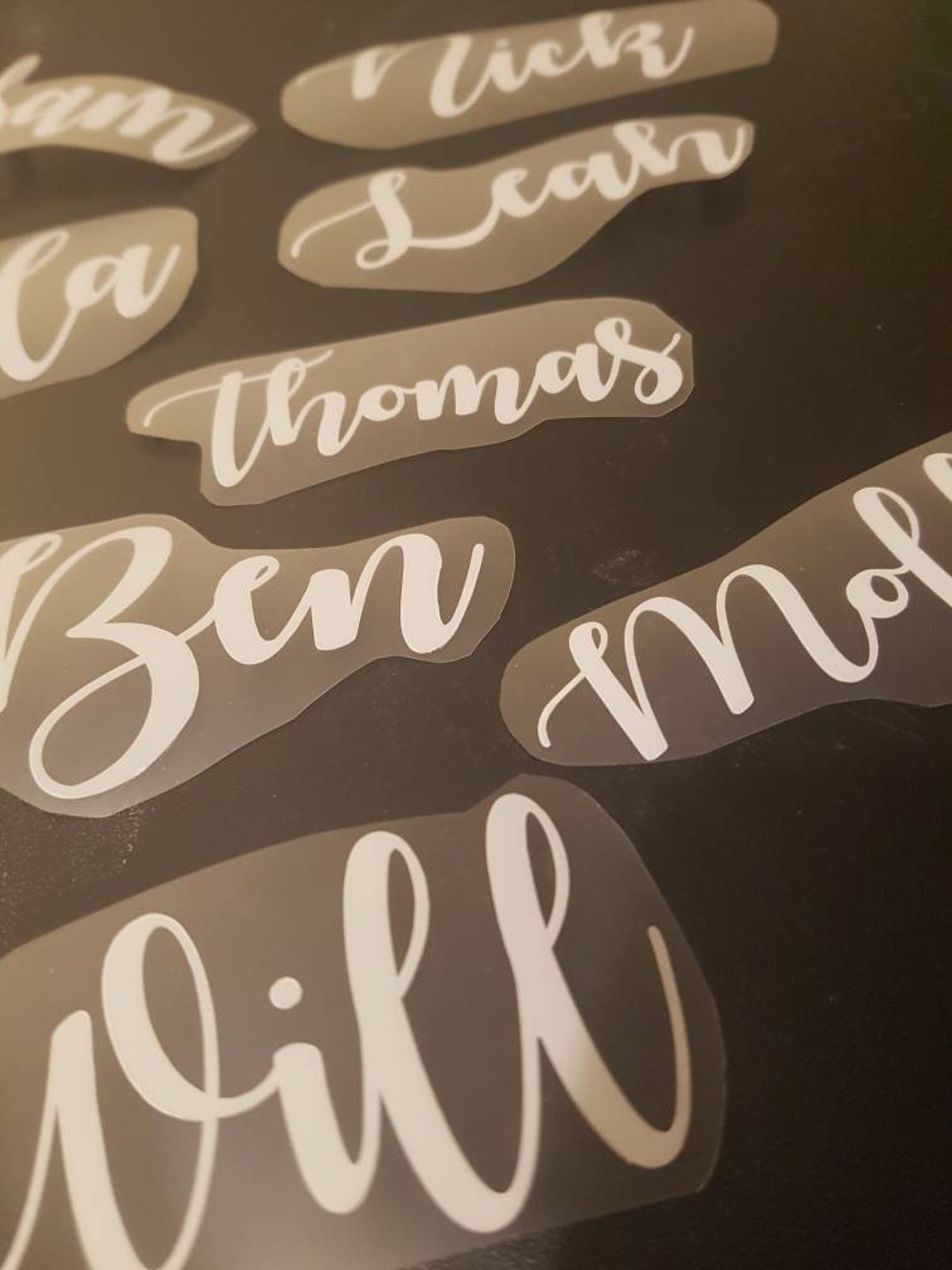 Custom Iron on Letter Decal Iron on Name Decal T Shirt Iron | Etsy