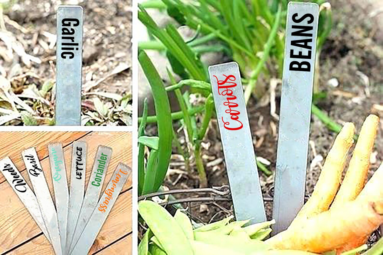 Herb Garden Tag, Garden Labels, Herb Markers, Garden Sign, Personalized ...