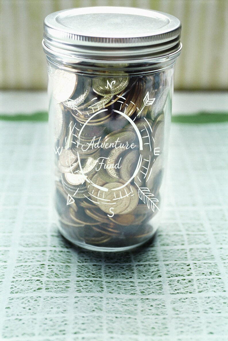 Travel Fund Money Jar Travel Gifts Traveller Gifts - Etsy