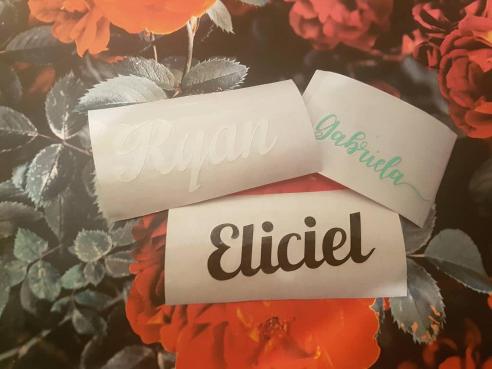 Custom Name Decals Personalized Decal Vinyl Decal Name | Etsy