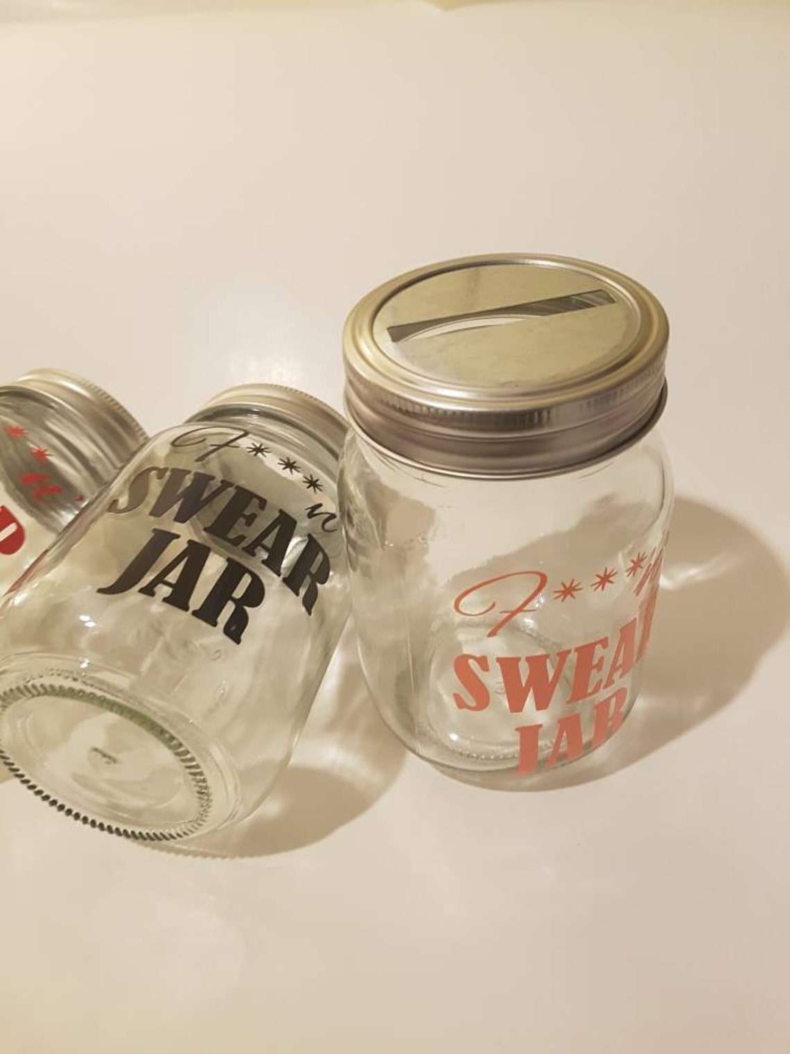 Swear Jar Curse Jar Profanity Jar Piggy Bank Coin - Etsy Canada