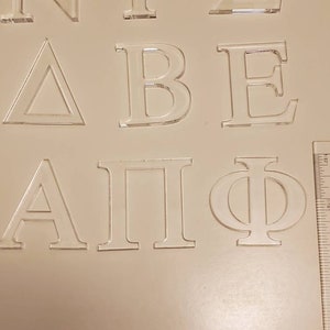 Greek Alphabet Silicone Mold, Charm Resin Mold, Sorority Silicone Mold ...