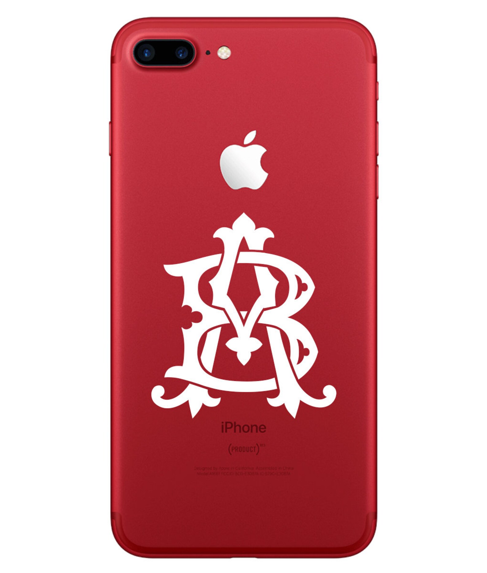 Vinyl Monogram, Monogram Decals, Initial Decals, Customized Unique ...