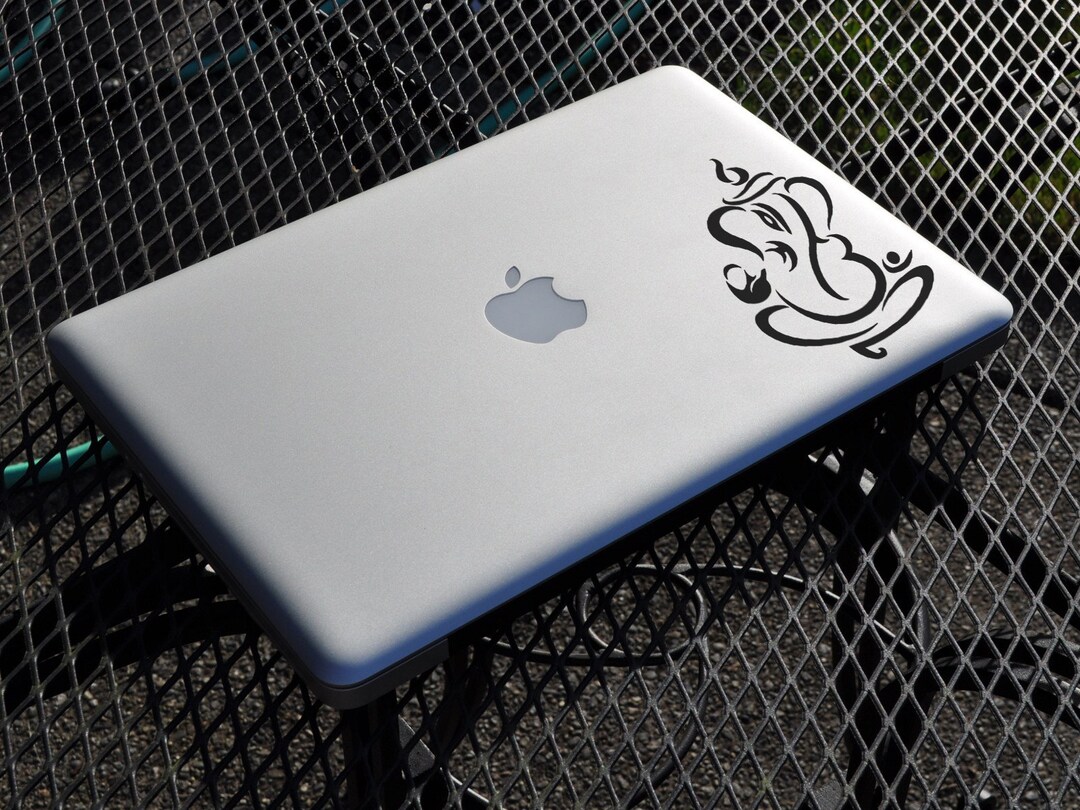 Ganesh Vinyl Decal, Sticker of Abstract Ganesha, Meditation, Yoga, Boho ...