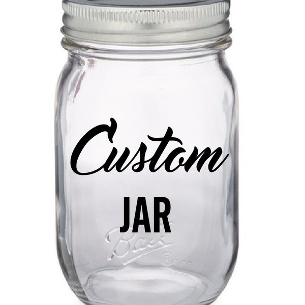 Money Jar - Etsy