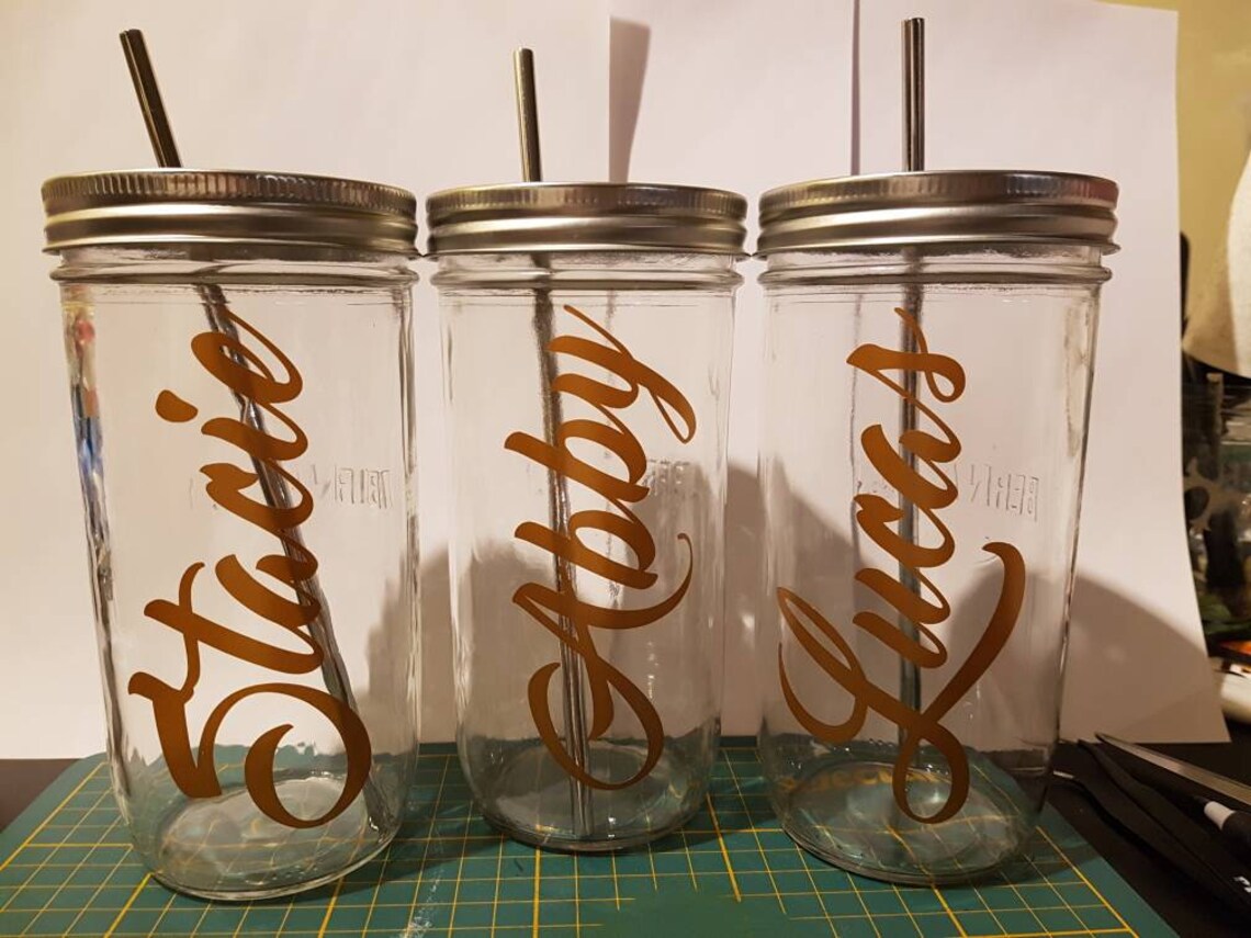 Personal Name Decals Custom Home Label Stickers Mailbox - Etsy