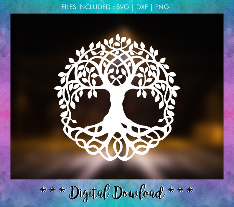 Tree Svg Tree of Life Svg Family Tree Svg Whimsical Tree Svg - Etsy