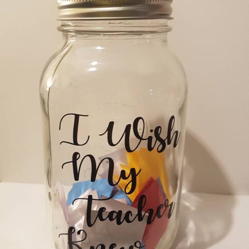 Teacher Jar - Etsy