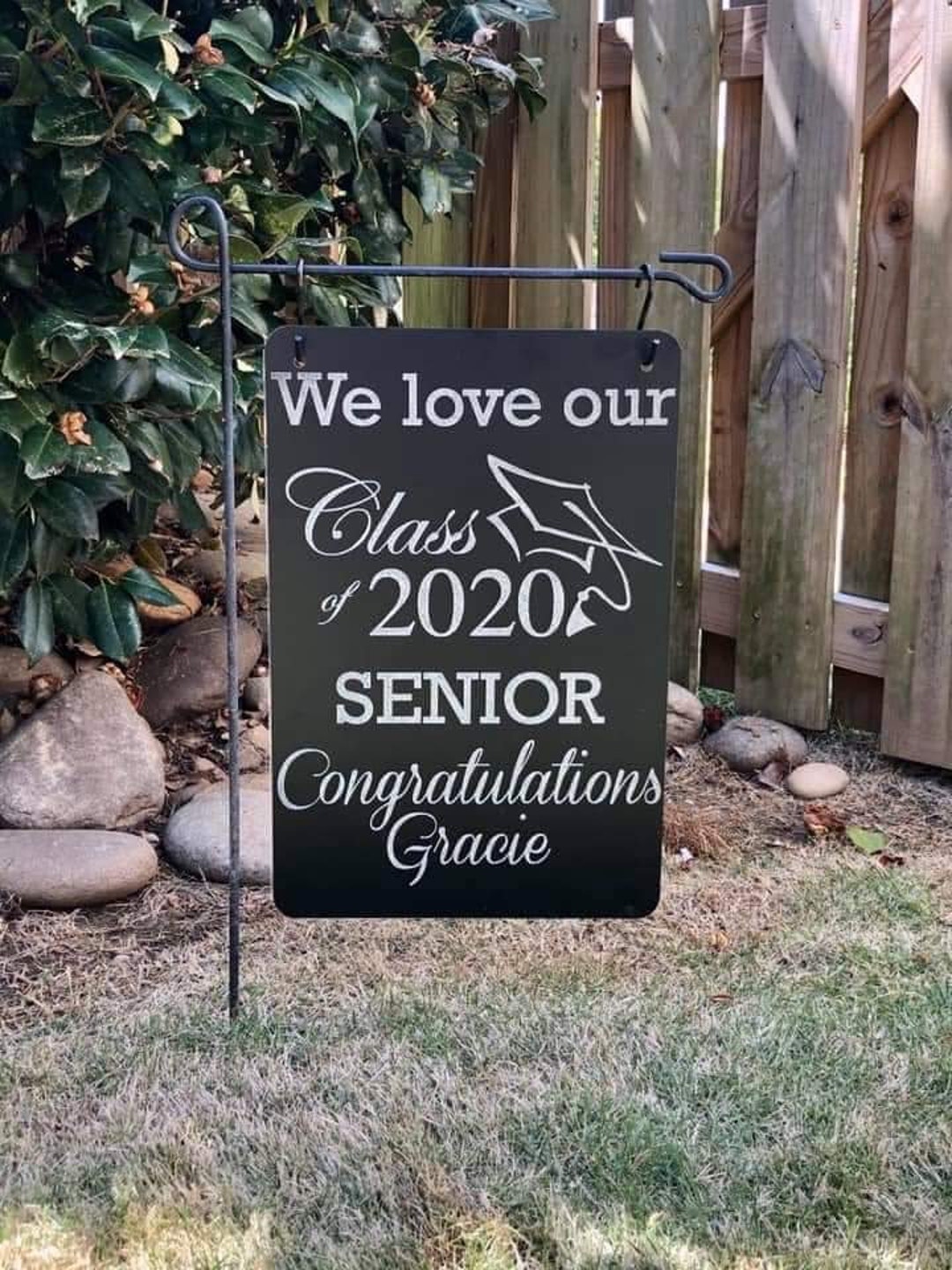 Personalized 12x18" Garden Flag, Custom Family Yard Sign, Family Name ...