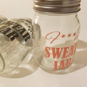 Swear Jar, Curse Jar, Profanity Jar, Piggy Bank, Coin Collection, Money ...