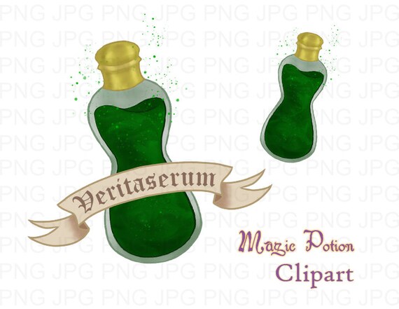 Magic Potion Clipart Truth Potion - Etsy