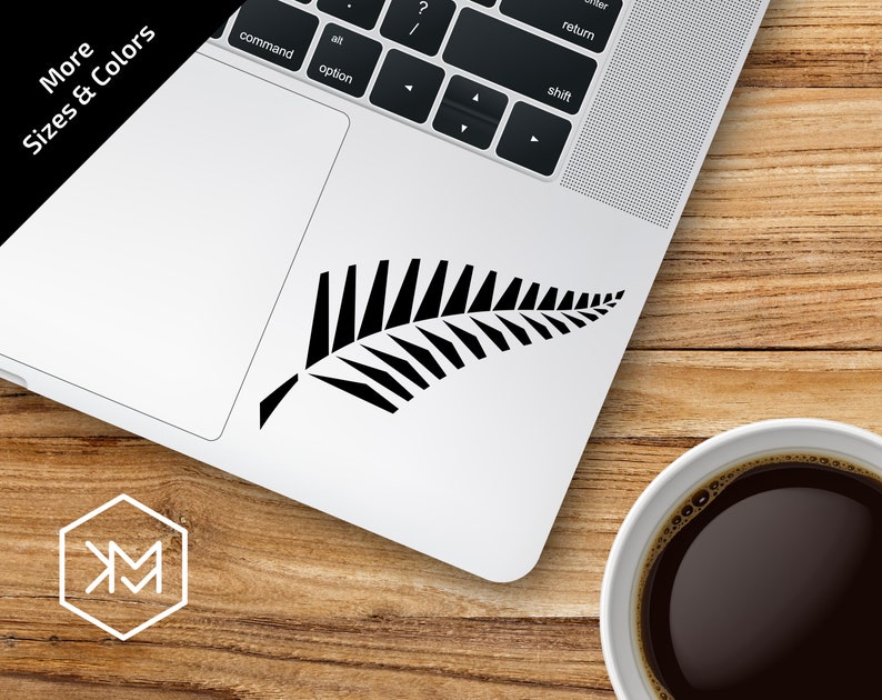 New Zealand Silver Fern Vinyl Decal - Etsy
