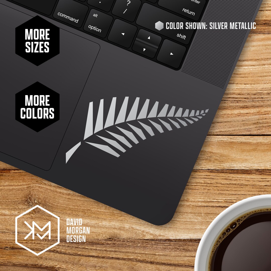 New Zealand Silver Fern Vinyl Decal - Etsy