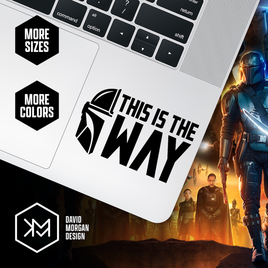This is the Way Vinyl Decal/sticker • Star Wars • the Mandalorian - Etsy