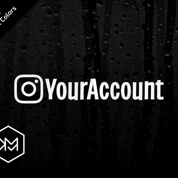 Instagram Account Stickers - Etsy