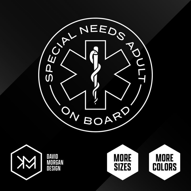 Special Needs Decals - Etsy