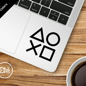 PlayStation Triangle Circle X Square Vinyl Decal | Etsy