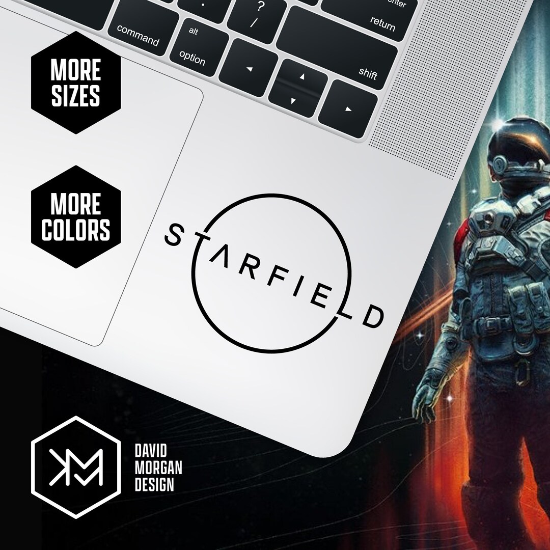 Starfield Logo Vinyl Decal - Etsy UK