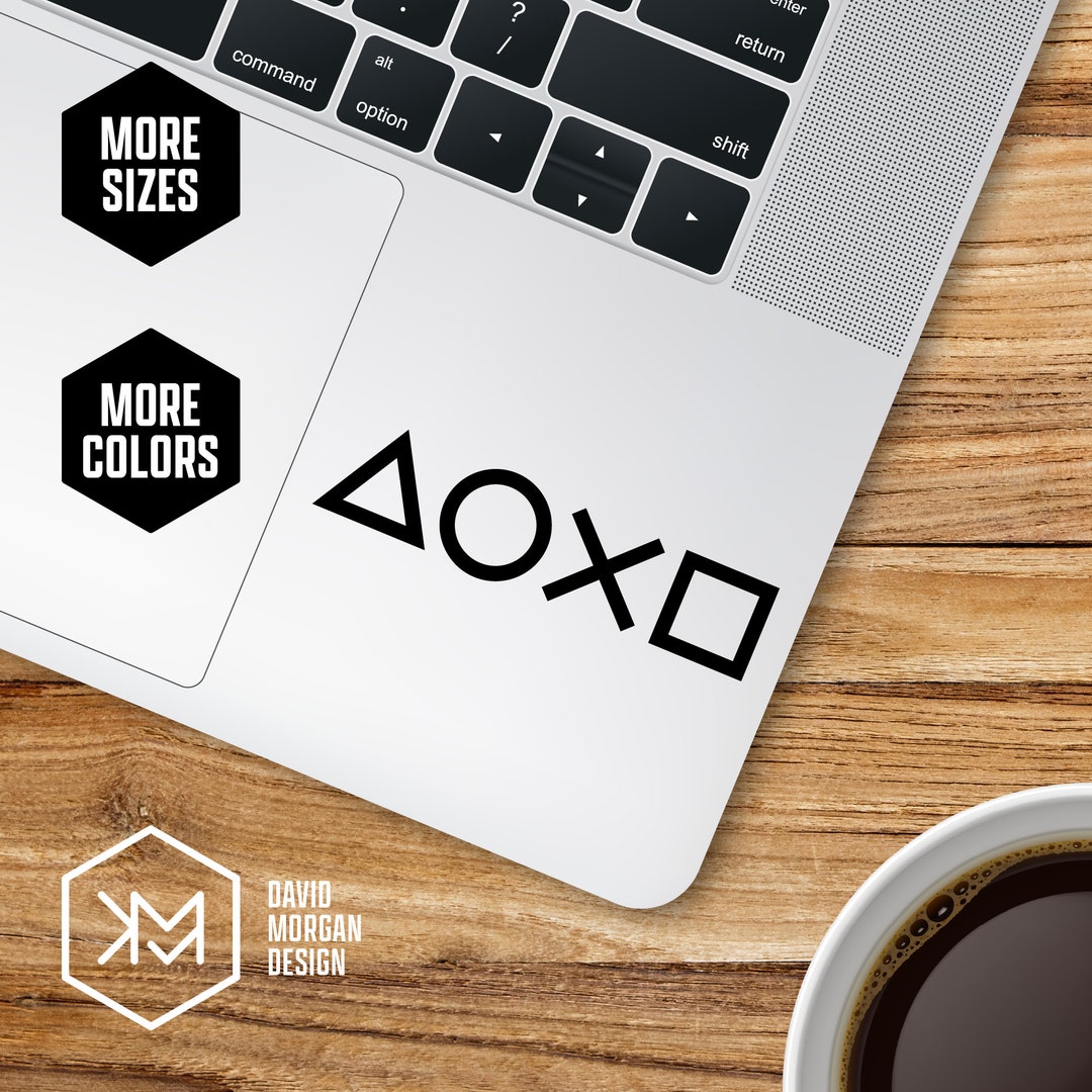 Playstation Triangle Circle X Square Vinyl Decal - Etsy