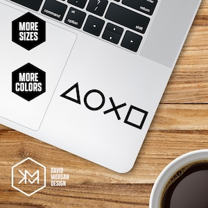 Playstation Triangle Circle X Square Vinyl Decal - Etsy