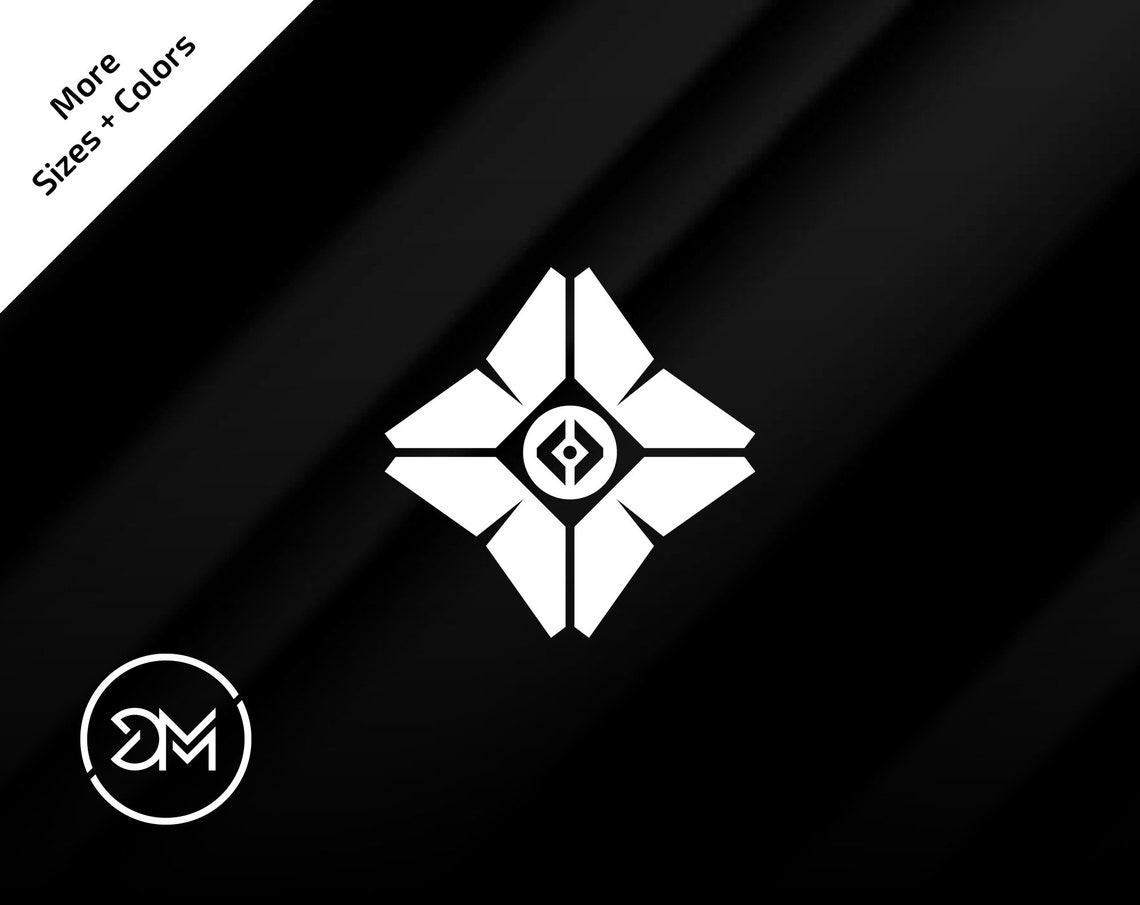 Destiny 2 Ghost Vinyl Decal | Etsy