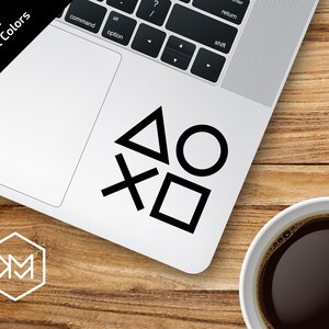 Playstation Triangle Circle X Square Vinyl Decal - Etsy