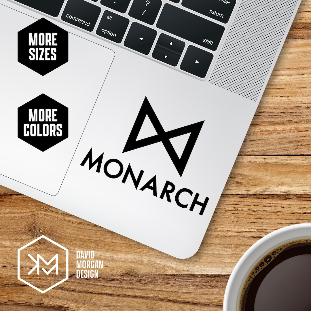 Monarch Sciences Logo Vinyl Decal - Etsy