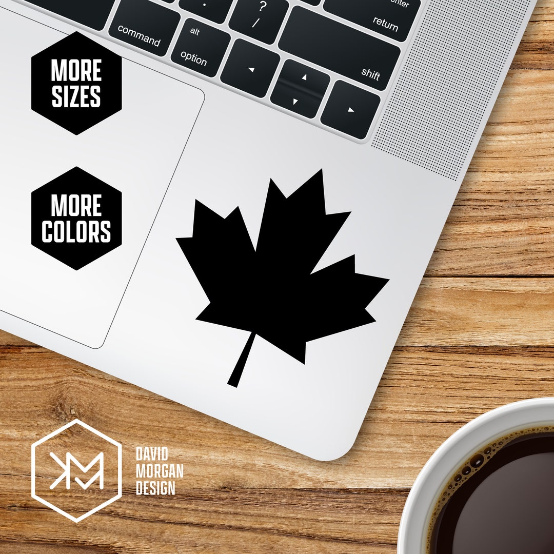 Canadian Maple Leaf Vinyl Decal - Etsy