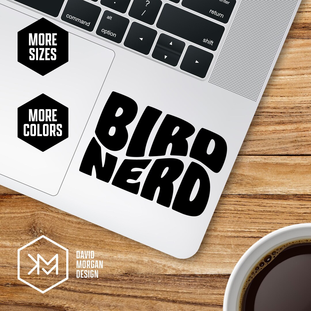 Bird Nerd Vinyl Decal - Etsy