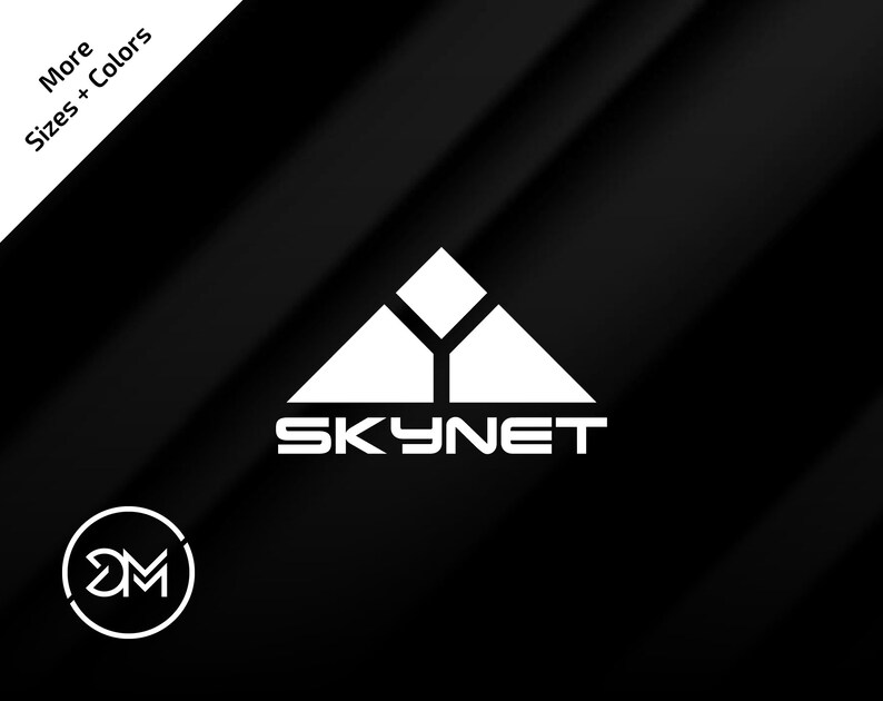 Skynet Logo Vinyl Decal | Etsy