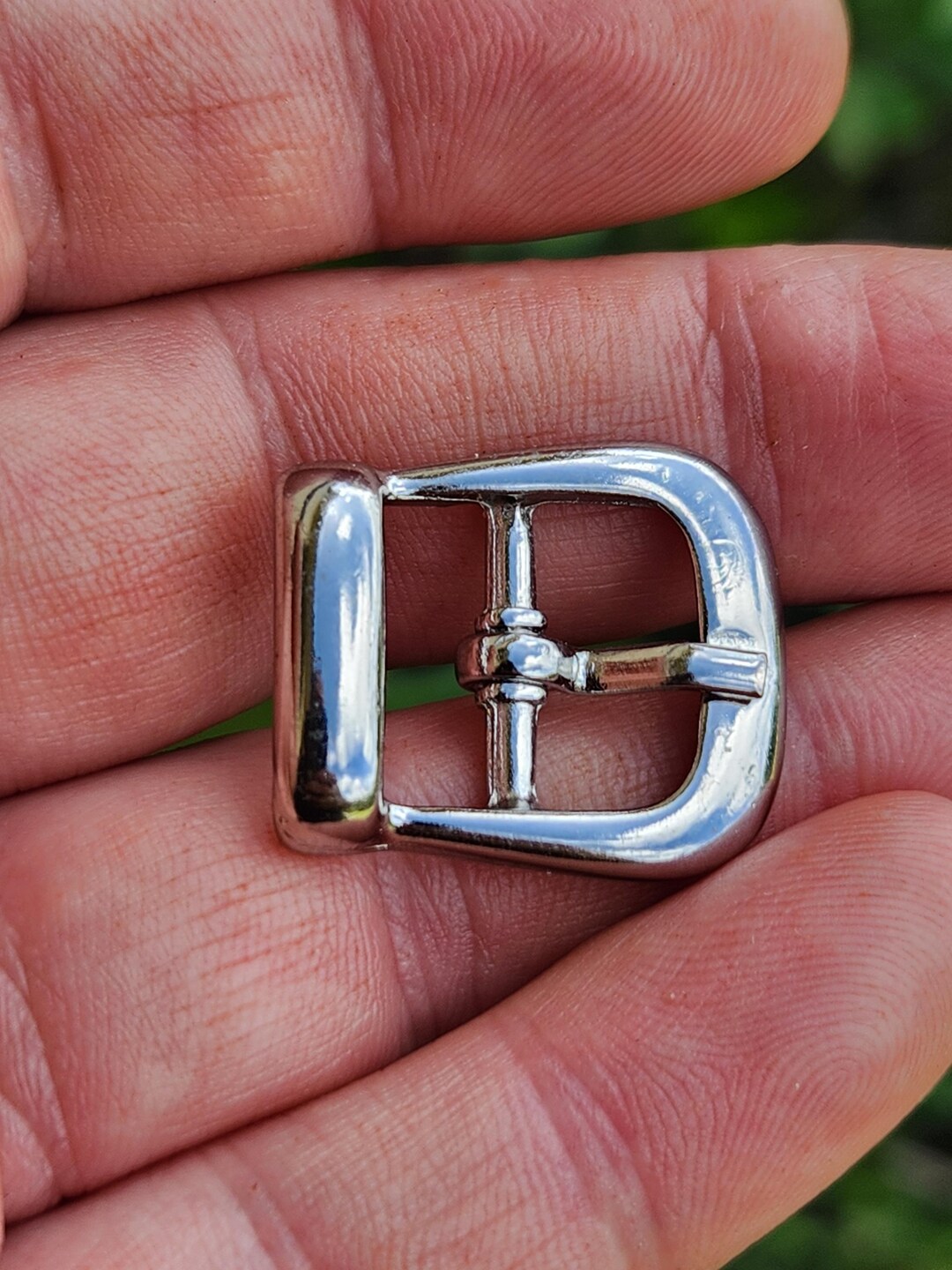 Bridle Center Bar Buckle Approximately 5/8 Inches or 15 Mm Wide Leather ...