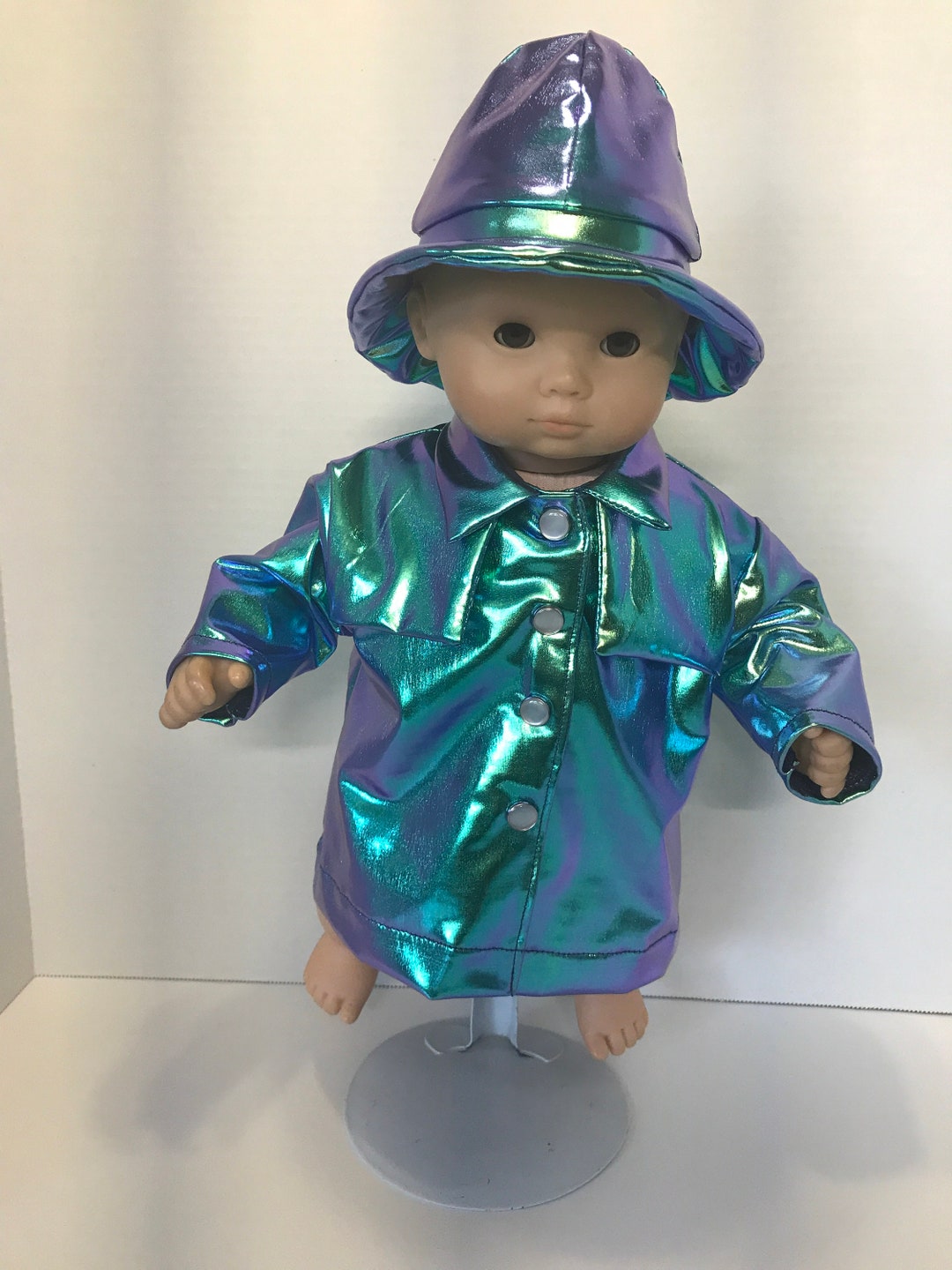 15" Baby Doll Raincoat - Etsy