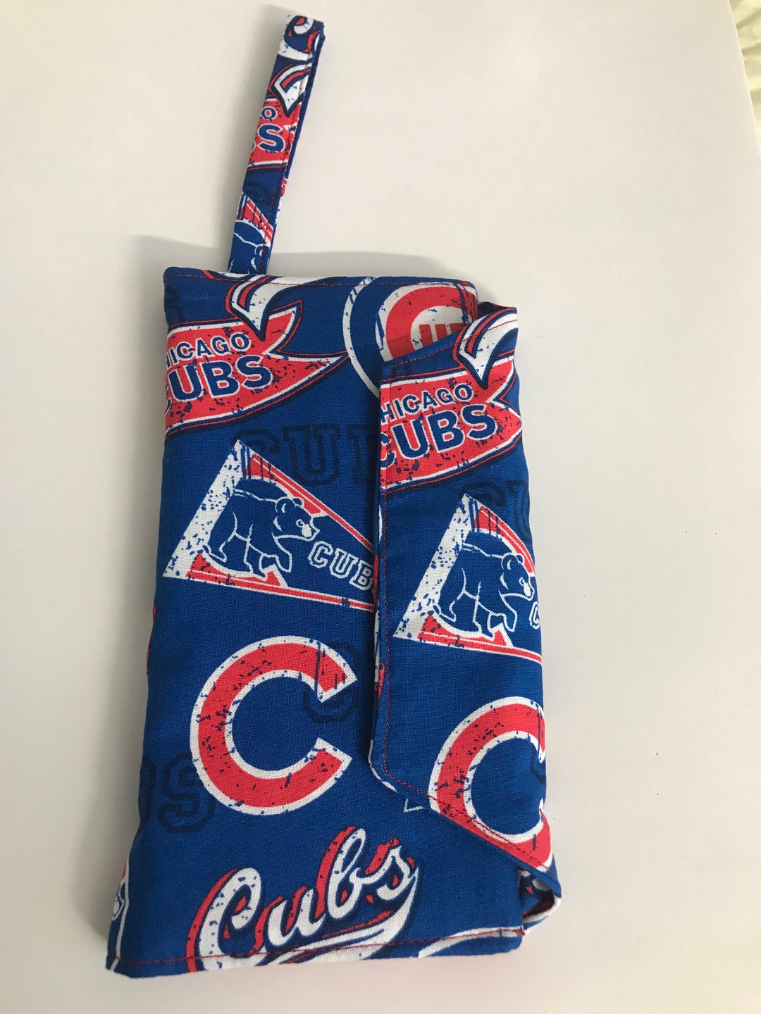 The Batter Up: Cell Phone Wallet (licensed Chicago Cubs Retro Print) - Etsy